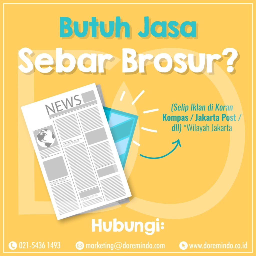 Sebar Brosur - Biro Iklan Resmi ~ (DO'A)